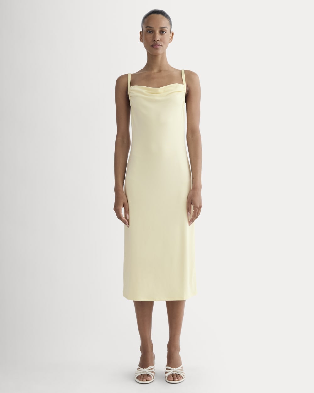 EVERLANE Everlane Butterknit Cotton Tank Midi Dress
